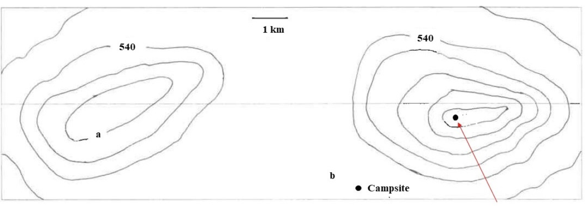 This is a contour map of a hypothetical land. The | Chegg.com