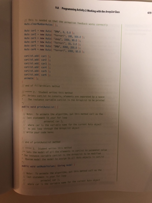 Solved CODE IN ACTION To see a step-by-stepillsration | Chegg.com