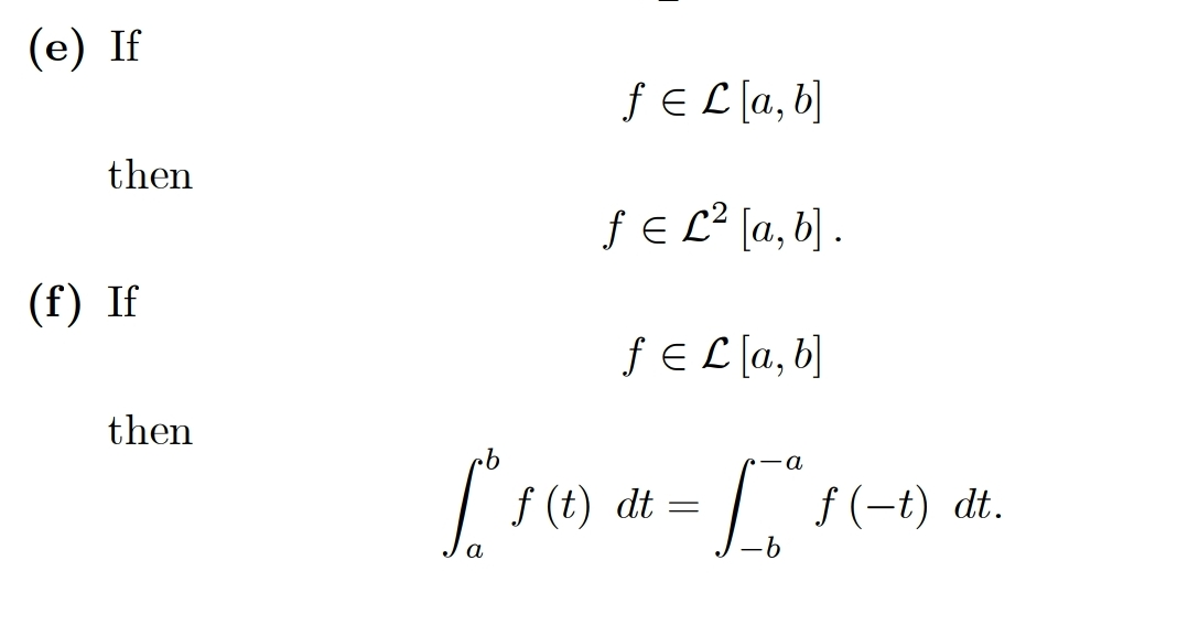 Solved Definition 147 Let F Be A Measurable Function On [a