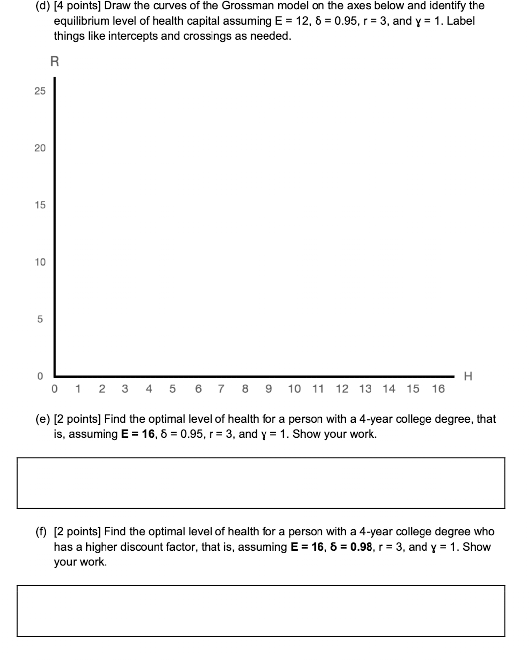 Solved 1. [28 points total] Twelve dozen parameters is a | Chegg.com