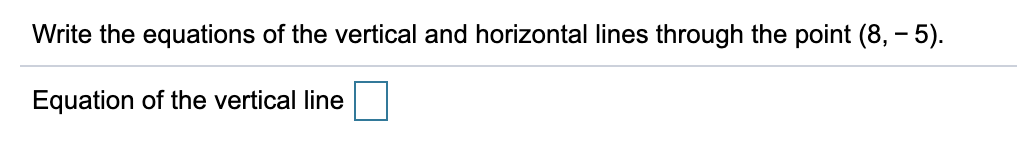 Solved Write the equations of the vertical and horizontal | Chegg.com