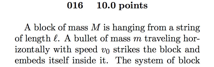 Solved = = 014 (part 1 of 2) 10.0 points Particle 1 has a | Chegg.com