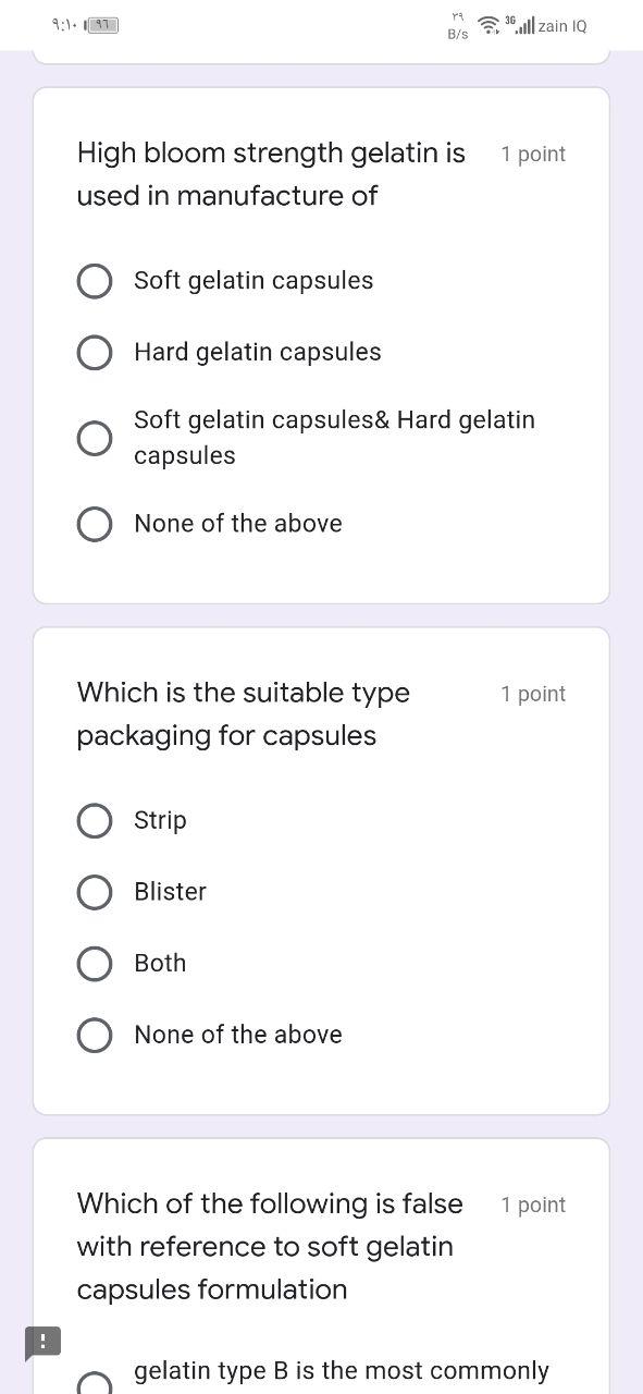 Solved English or wet gum method: 1 point 4 parts volume of | Chegg.com