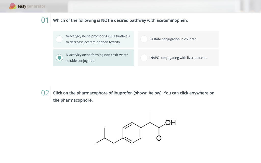 Solved 1 Which of the following is NOT a desired pathway | Chegg.com