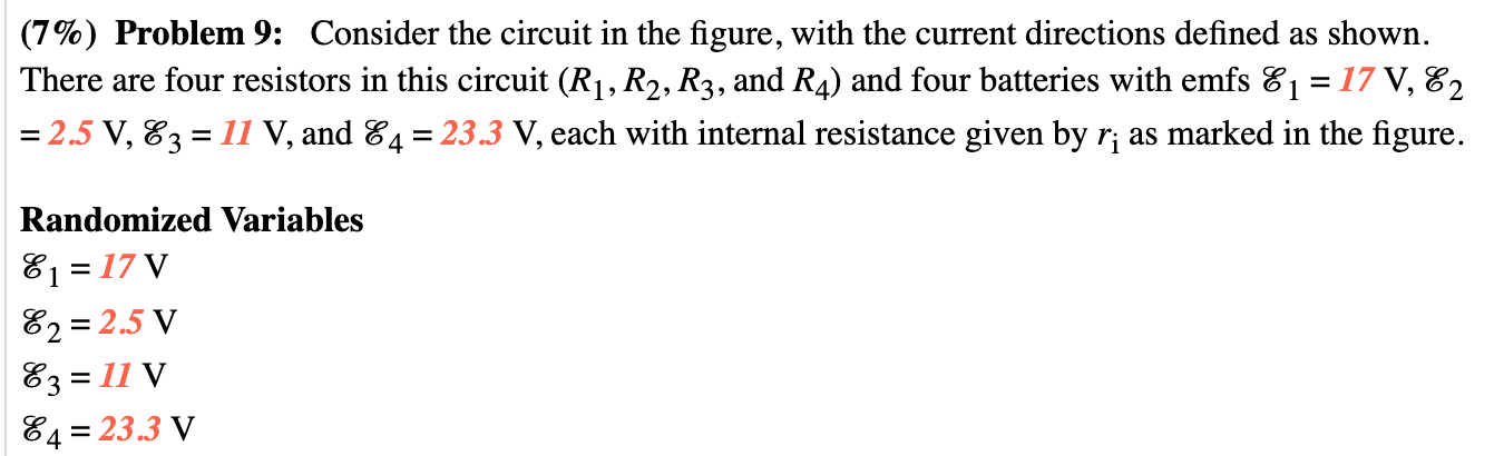 Solved 7 Problem 9 Consider The Circuit In The Figure
