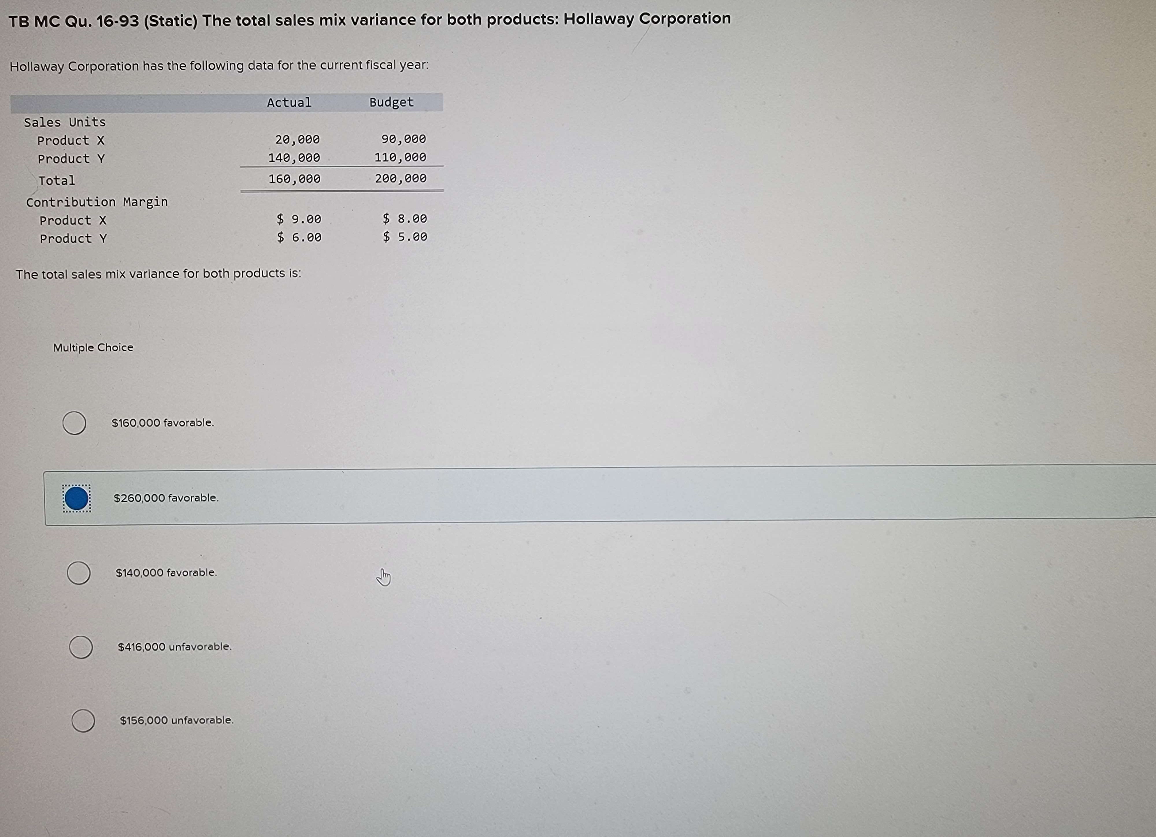 Solved TB MC Qu. 16-97 (Static) Contribution margin sales | Chegg.com Solved TB MC Qu. 16-97 (Static) Contribution margin sales | Chegg.com