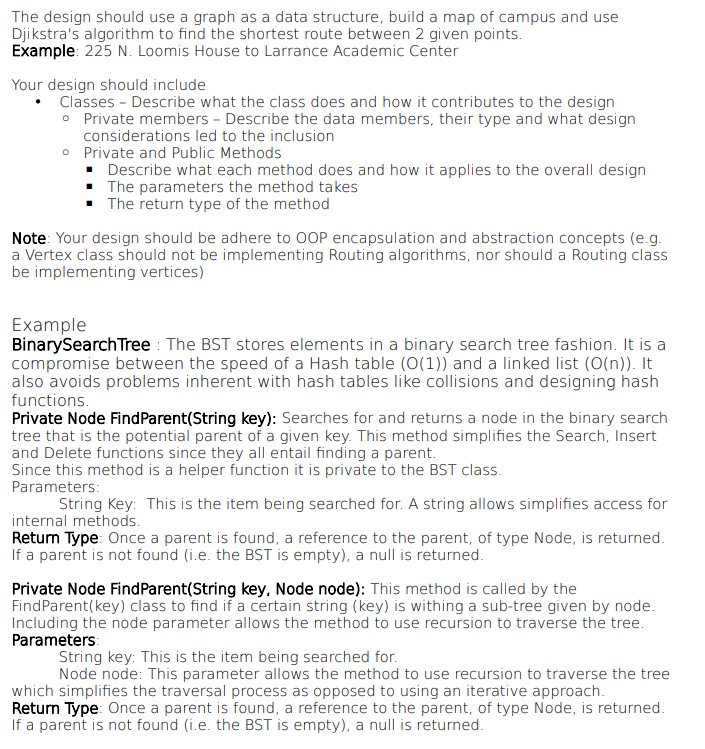 Must be written in Java: campus map is North Central | Chegg.com