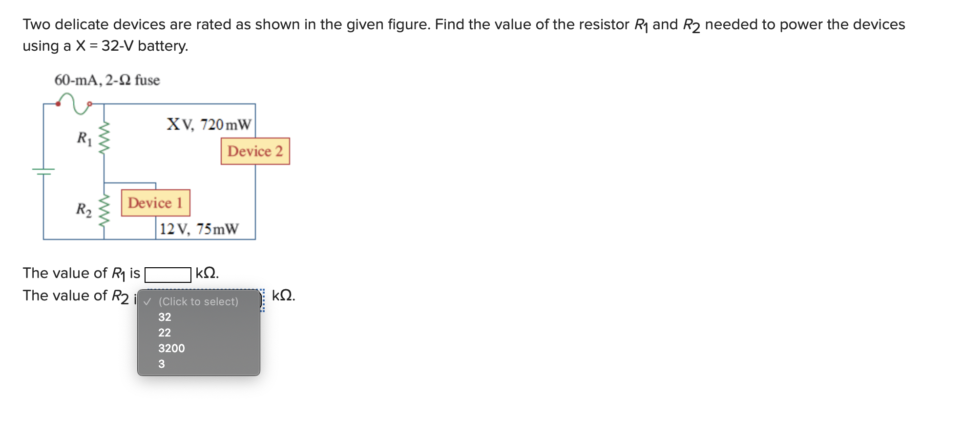 Solved Two delicate devices are rated as shown in the given | Chegg.com