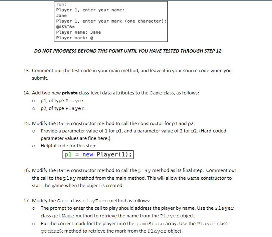 TASK This task builds on the tic-tac-toe lab from | Chegg.com