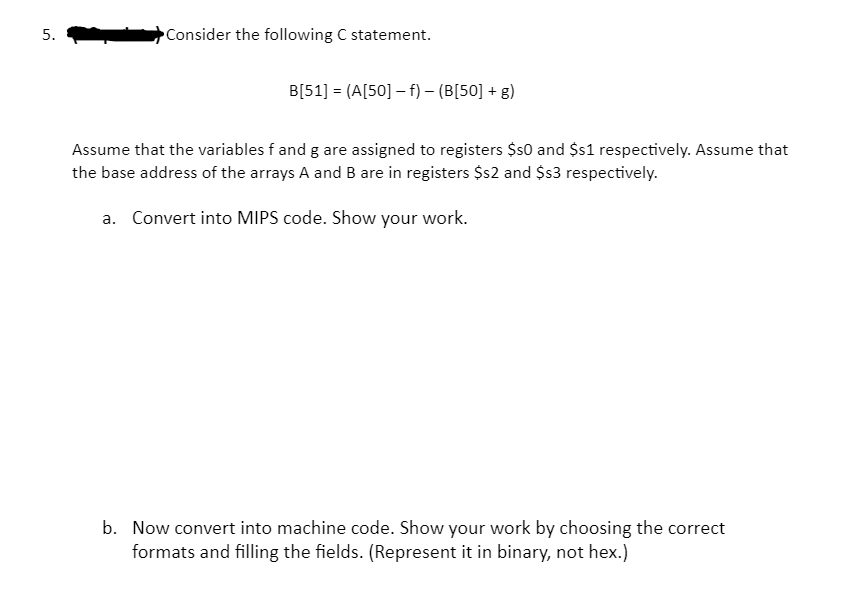 Solved Consider the following C | Chegg.com