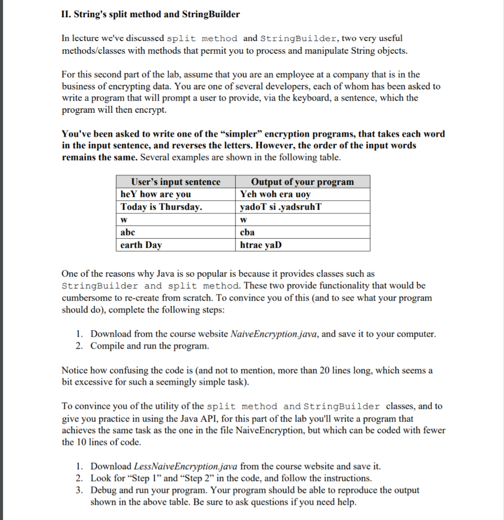 Solved This lab is meant to introduce you to a few of the | Chegg.com
