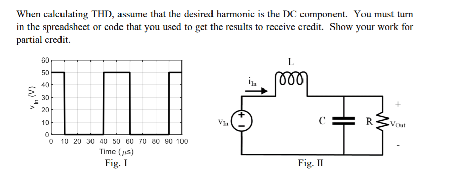 Solved When calculating THD, assume that the desired | Chegg.com