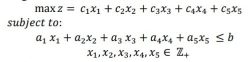 max z = C1X1 + C2X2 + C3X3 + C4X4 + C5X5 subject to: | Chegg.com
