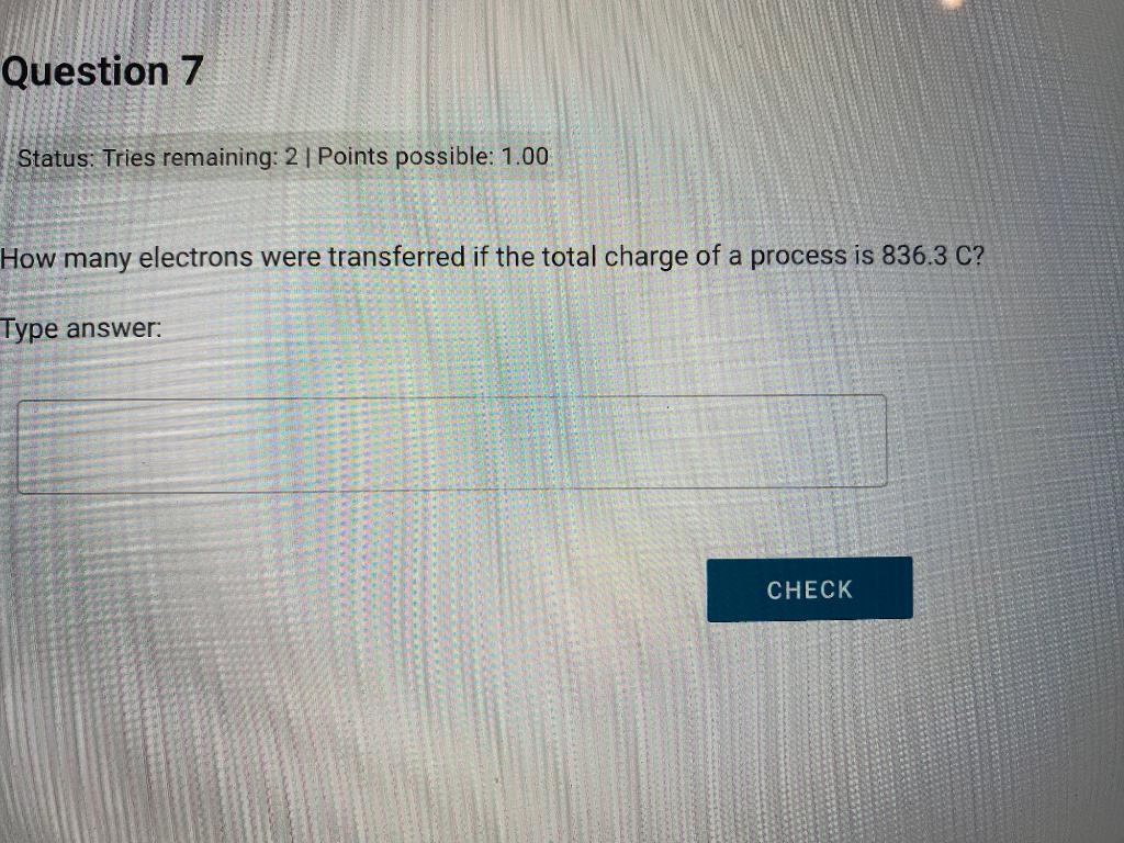 Solved Status: Tries remaining: 2 I Points possible: 1.00 | Chegg.com