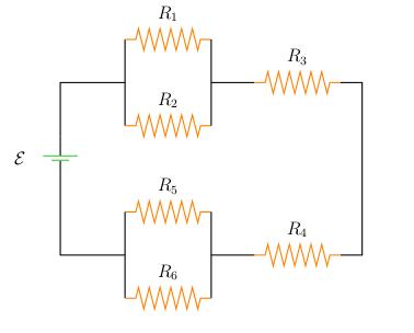 Solved The circuit shown (Figure 1) ﻿is made with resistors, | Chegg.com