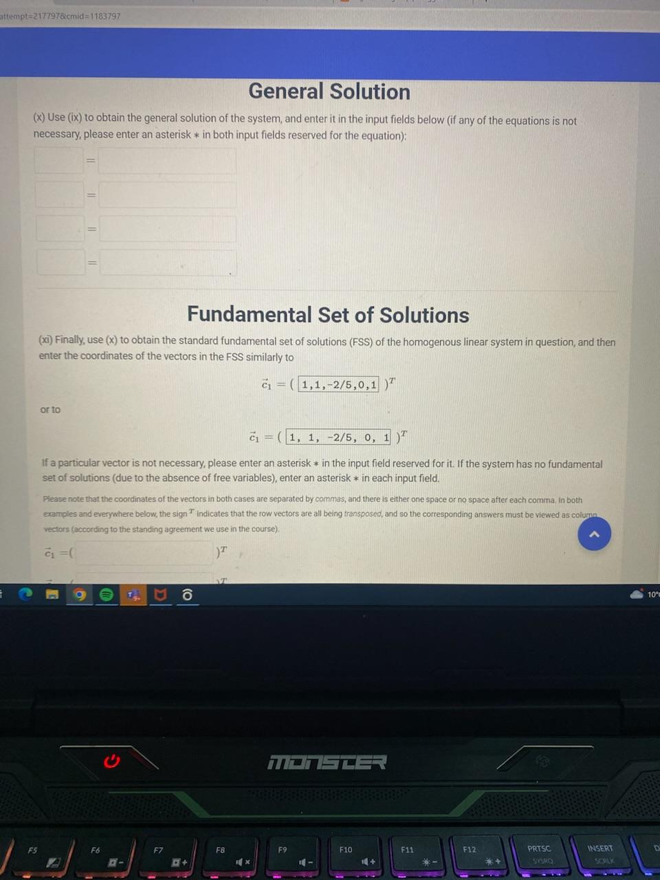 Solved (Homogeneous Linear Systems). In this problem you | Chegg.com