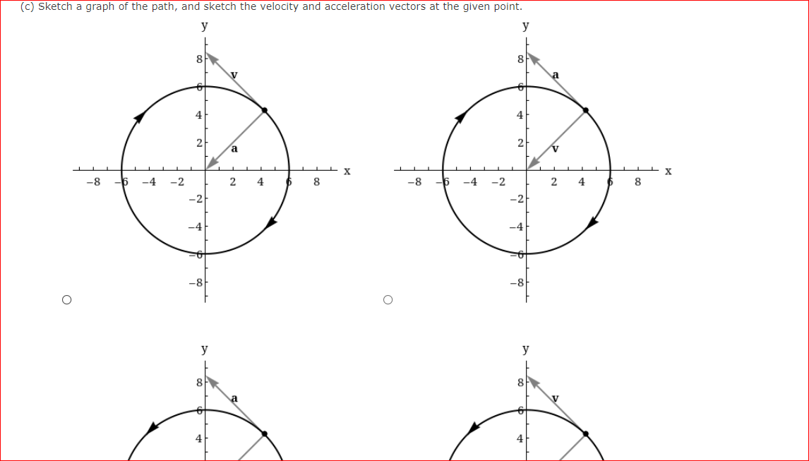Solved The position vector r describes the path of an object | Chegg.com