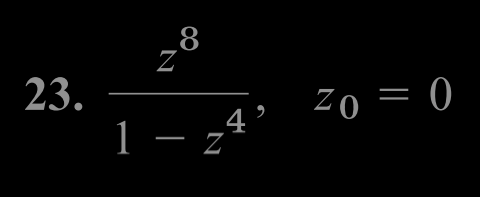 Solved find the laurent and tyler expansion at the given | Chegg.com