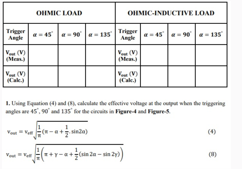 Solved Using Equation (4) ﻿and (8), ﻿calculate the effective | Chegg.com