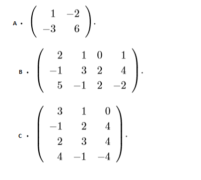 Solved USE MATLAB to compute the rank of the given matrix | Chegg.com
