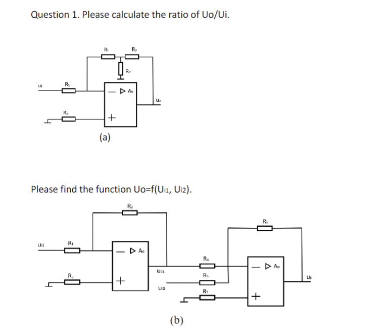 Solved Question 1. ﻿Please calculate the ratio of | Chegg.com