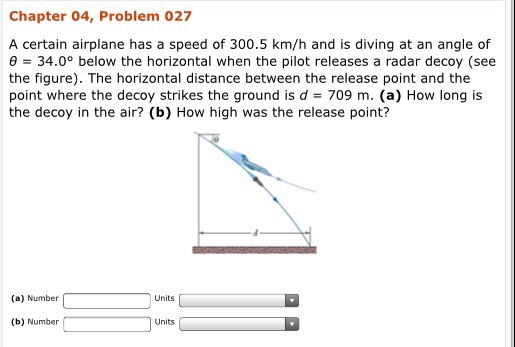 Solved Chapter 04, Problem 027 A certain airplane has a | Chegg.com
