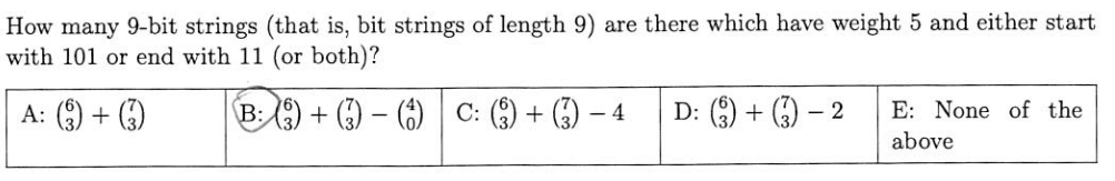 Solved How Many 9 Bit Strings That Is Bit Strings Of 