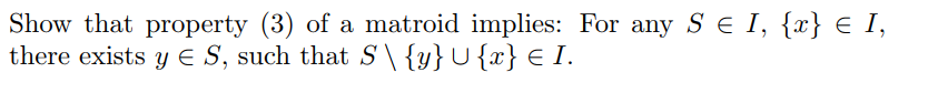 Solved (3) VS, TEI, "exchange property". 11|> 15) => 3 | Chegg.com
