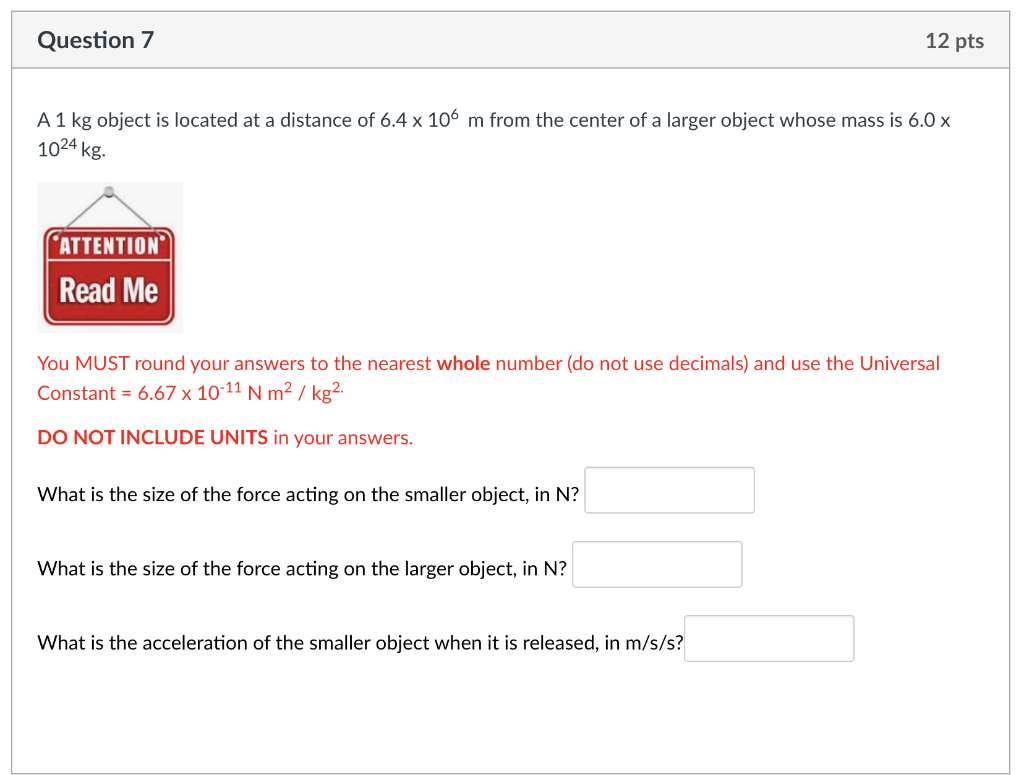 Solved A 1 kg object is located at a distance of 6.4×106 m | Chegg.com