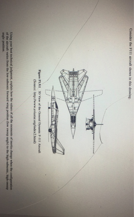 Consider the FI11 aircraft shown in this drawing. NL | Chegg.com