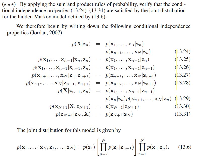 Solved (⋆⋆⋆) By applying the sum and product rules of | Chegg.com