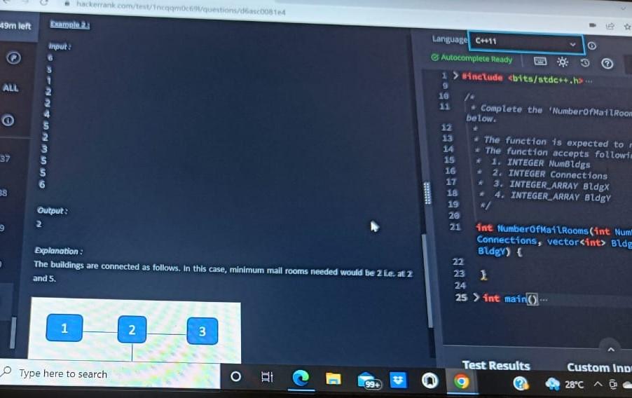Solved Test Results Custom Inp Chegg