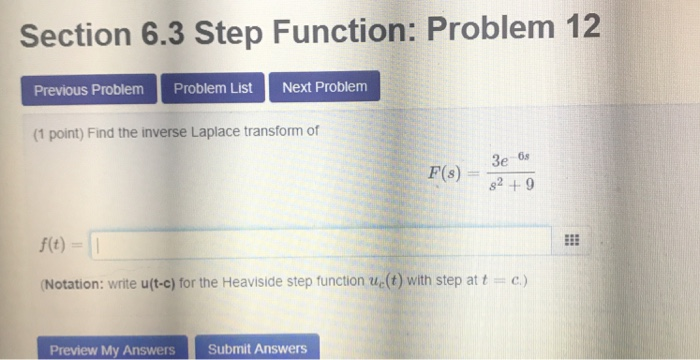 Solved Section 6 3 Step Function Problem 12 Previous