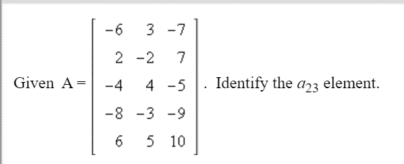 Solved a) 4 × 4 b) 3 × 3 c) 12 d) 4 × 3 e) 3 × 4 1b) | Chegg.com