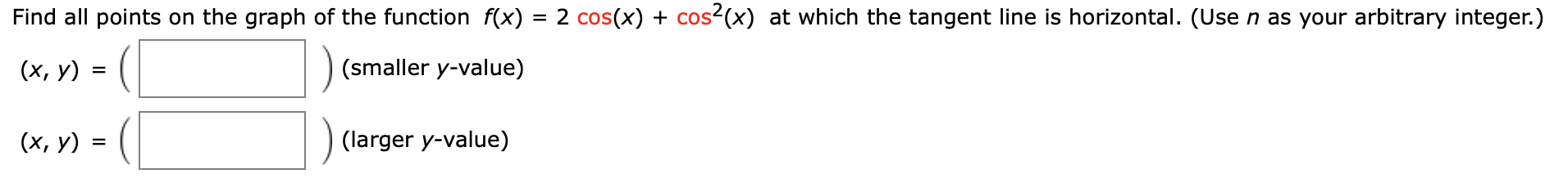 Solved Find all points on the graph of the function f(x) = 2 | Chegg.com