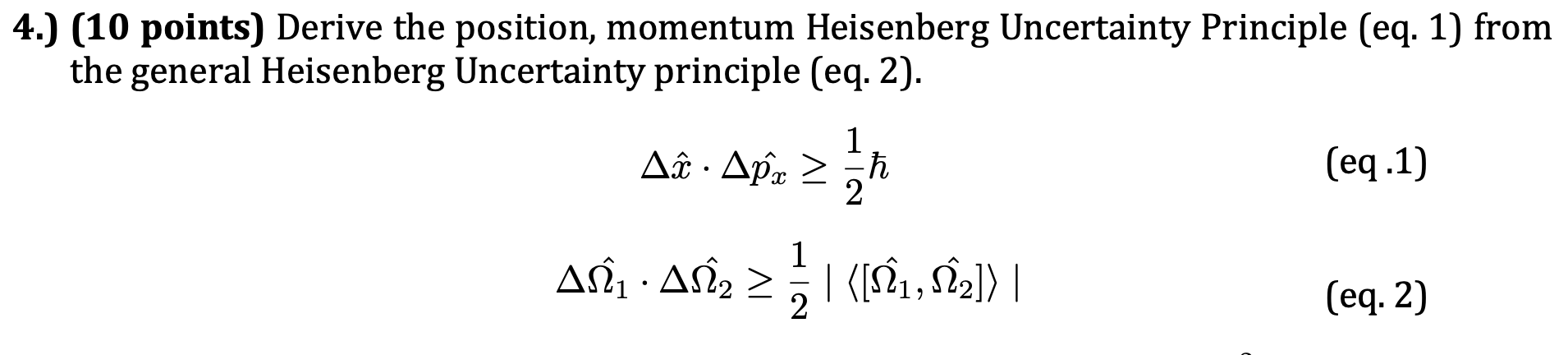Solved 4.) (10 points) Derive the pos 4.) (10 points) Derive | Chegg.com