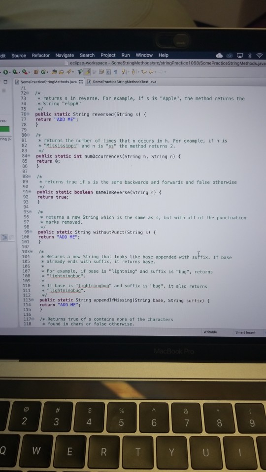 Solved dit Source Refactor Navigate Search Project Run | Chegg.com