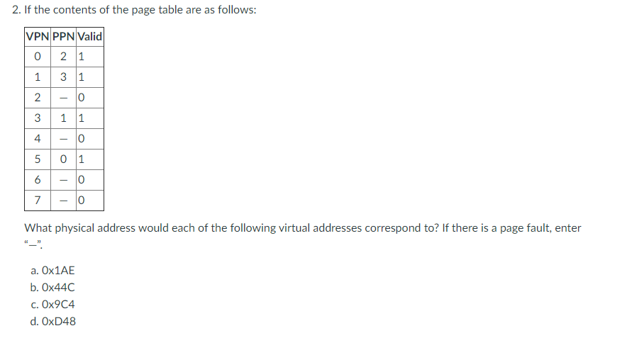 Solved In the following series of problems, suppose we have | Chegg.com