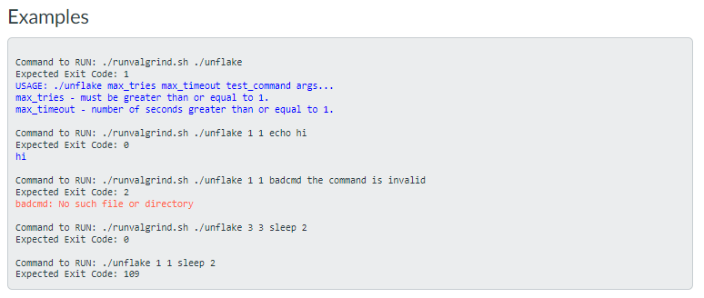 Solved you have to write an unflake program that will rerun | Chegg.com