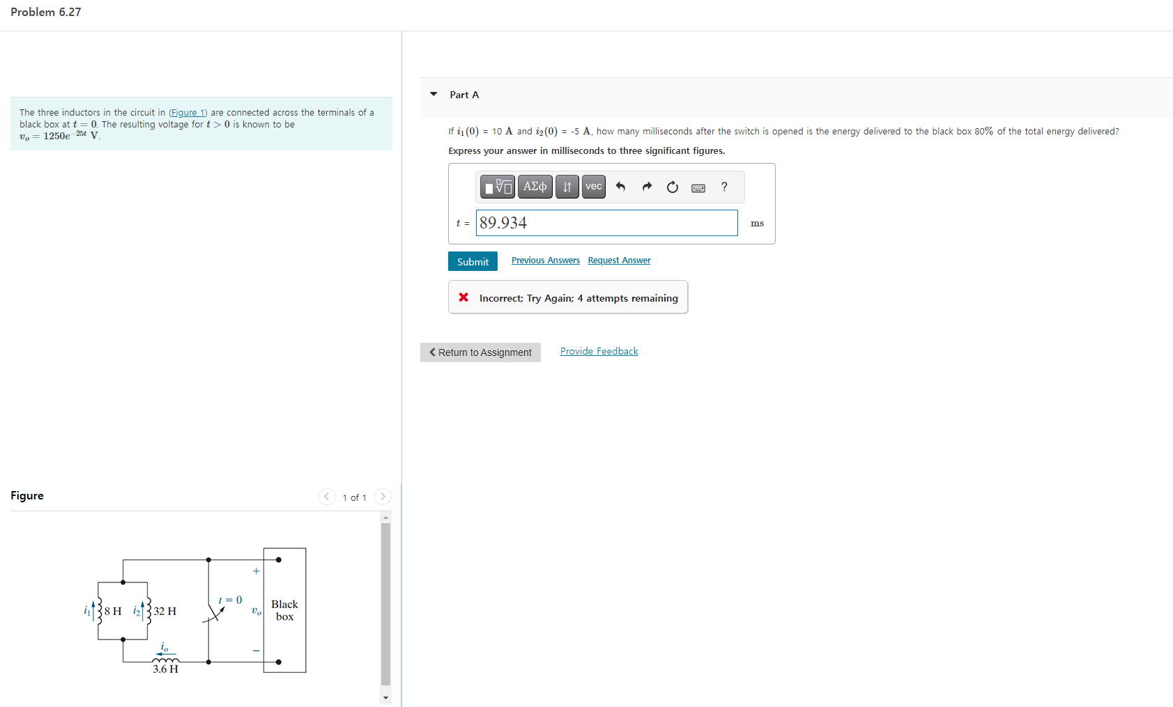 The three inductors in the circuit in (Figure 1) are | Chegg.com