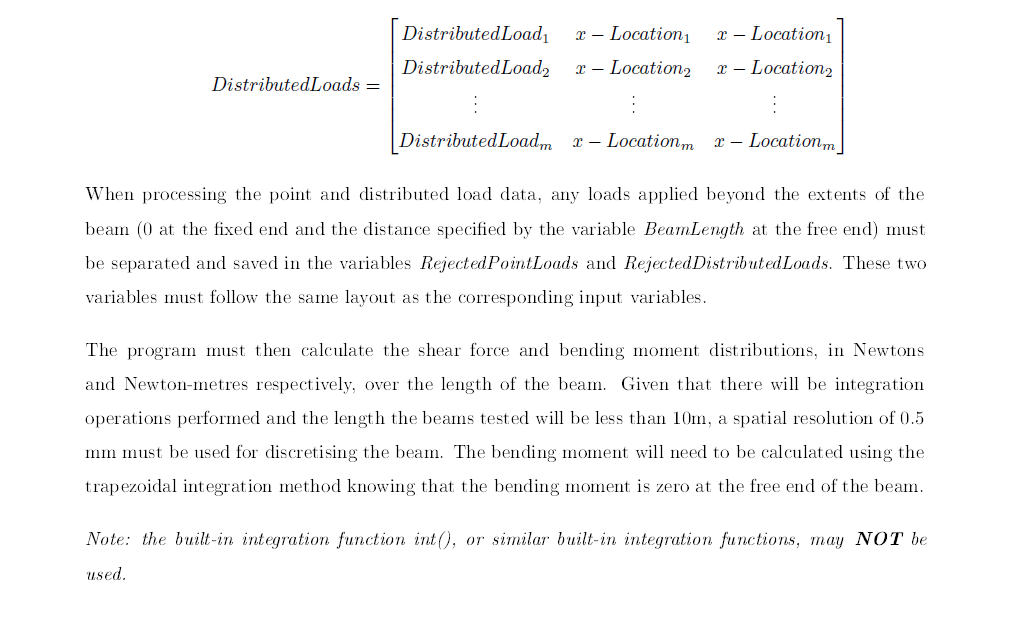 The program will be developed in MATLAB, it will be | Chegg.com