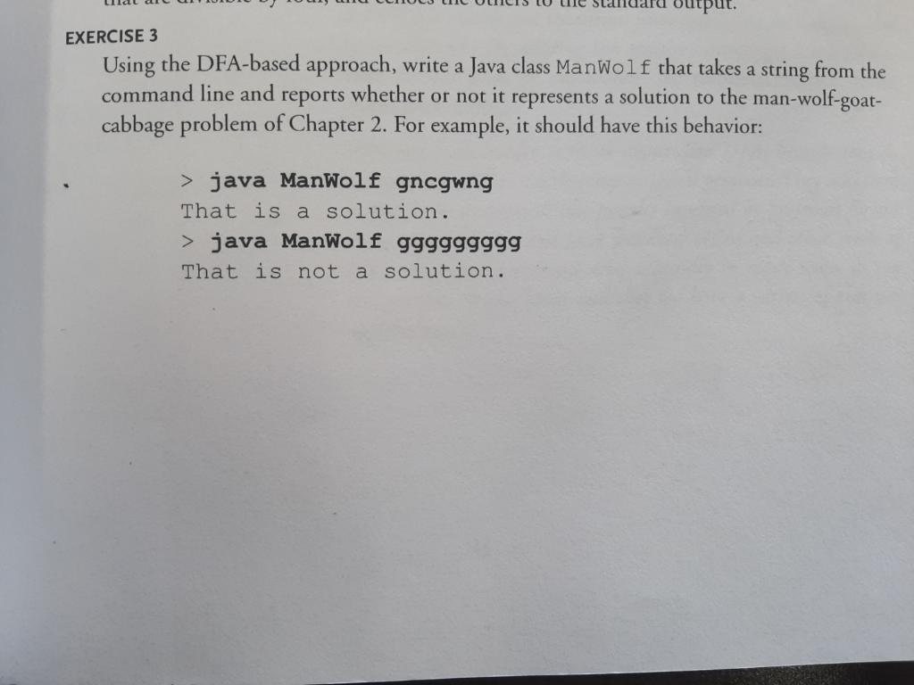 Solved 8 CHAPTER TWO FINITE AUTOMATA Man, Wolf, Goat, and | Chegg.com