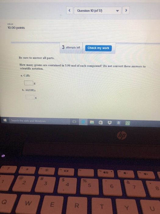 Solved 1000 points 3 attempts left Check my work Be sure to | Chegg.com