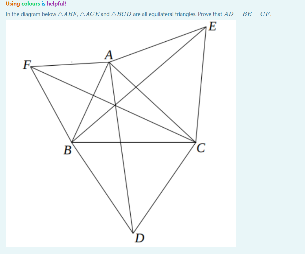 Solved Using colours is helpful! In the diagram below | Chegg.com
