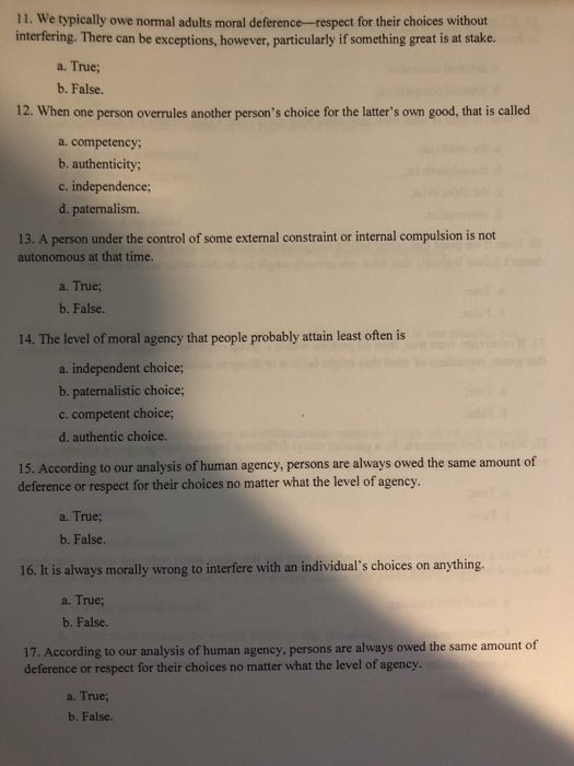 Solved 1. A normative claim tells us a. about the world and | Chegg.com