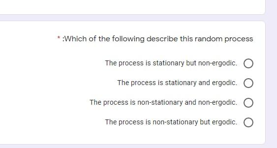 Solved * :Which of the following describe this random | Chegg.com