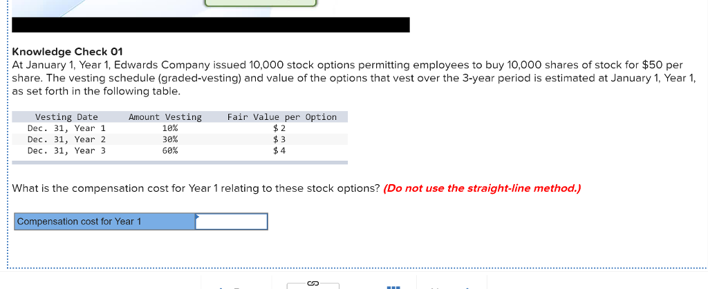 Solved Knowledge Check 01 At January 1, Year 1, Edwards | Chegg.com
