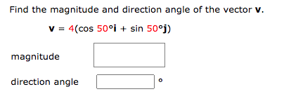 Solved Find the component form and magnitude of the vector | Chegg.com