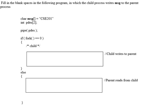 Solved Fill in the blank spaces in the following program, in | Chegg.com