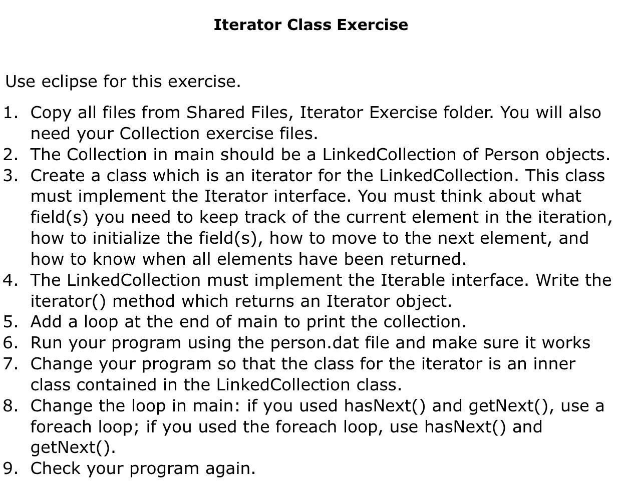 Java Programming Personjava Class For A 9223